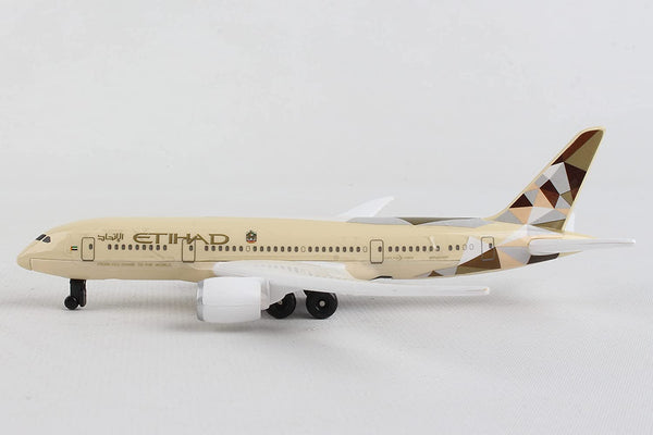 5.75 Inch Boeing 787 Etihad Airlines 1/388 Scale Diecast Airplane Mode ...