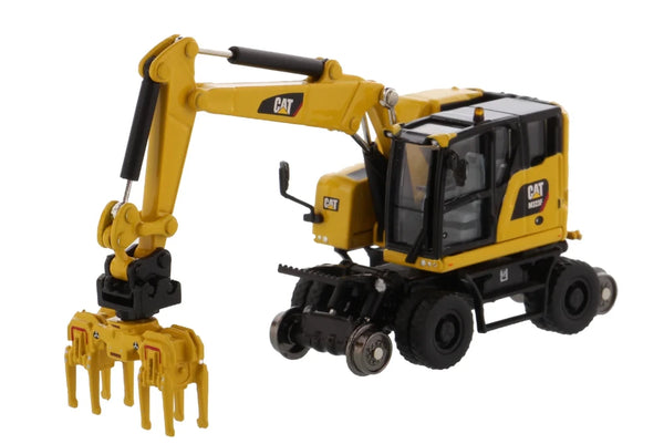 CAT M323F Railroad Wheel Excavator HO Scale (1/87) - Diecast Model - D ...