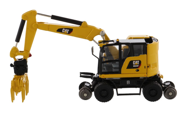CAT M323F Railroad Wheel Excavator HO Scale (1/87) - Diecast Model - D ...
