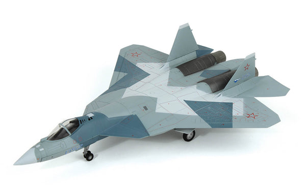 Sukhoi Su-57 5th Generation Stealth Russian Fighter - Blue Splinter Ca ...