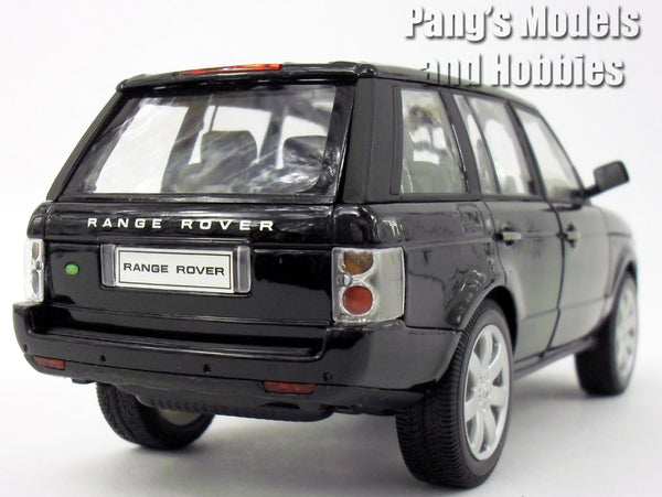 2001 Land Rover Range Rover (L322) Black 1/24 Diecast Metal Model by W ...