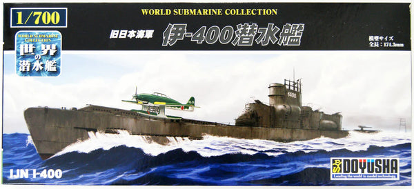 I-400 Sentoku Class Submarine - Imperial Japanese Navy - 1/700 Scale M ...