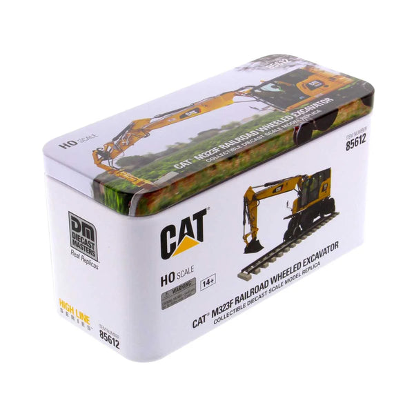 CAT M323F Railroad Wheel Excavator HO Scale (1/87) - Diecast Model - D ...