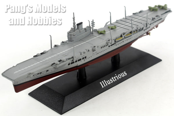 Royal Navy Aircraft Carrier HMS Illustrious (87) 1/1250 Scale Diecast ...