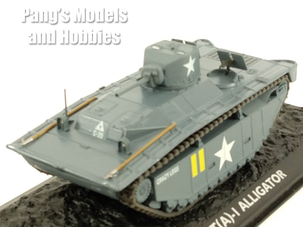 LVT(A)-I LVT Alligator Landing Vehicle MARINES & Display Case - 1/72 S ...