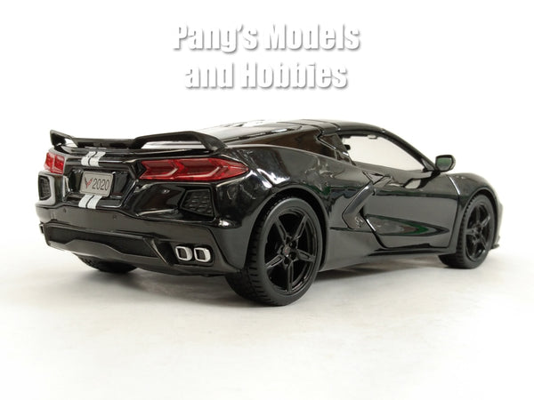 2020 Chevrolet Corvette Stingray Coupe Z51 - BLACK - 1/24 Diecast Meta ...