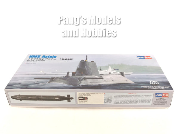 HMS Astute Nuclear Attack Submarine - Royal Navy - 1/350 Scale Model K ...