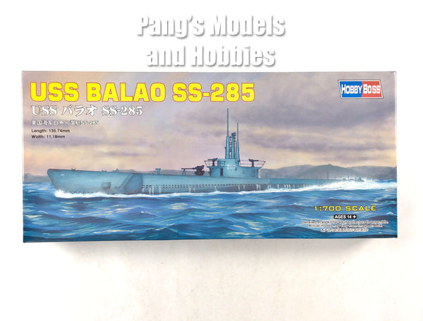 USS Balao SS-285 Balao Class Submarine US NAVY - 1/700 Scale Model Kit ...