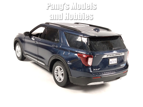 2022 Ford Explorer SUV - BLUE - 1/24 Scale Diecast Model by Motormax ...