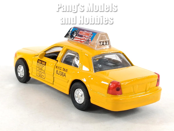 5 Inch Taxi NYC Taxi Cab 1/42 Scale Diecast Metal Model by Kinsmart ...