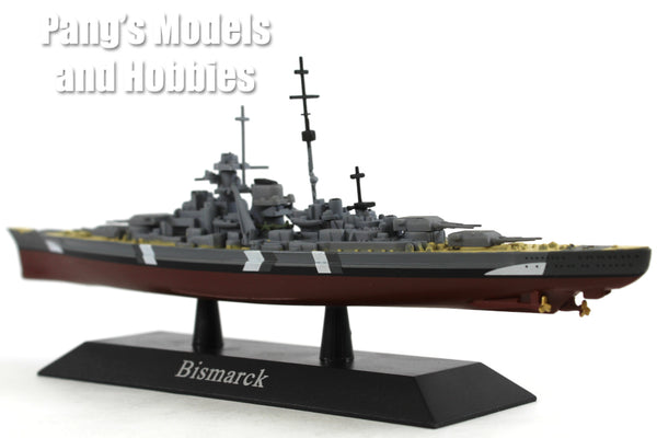 German Battleship Bismarck 1/1250 Scale Diecast Metal Model by DeAgost ...