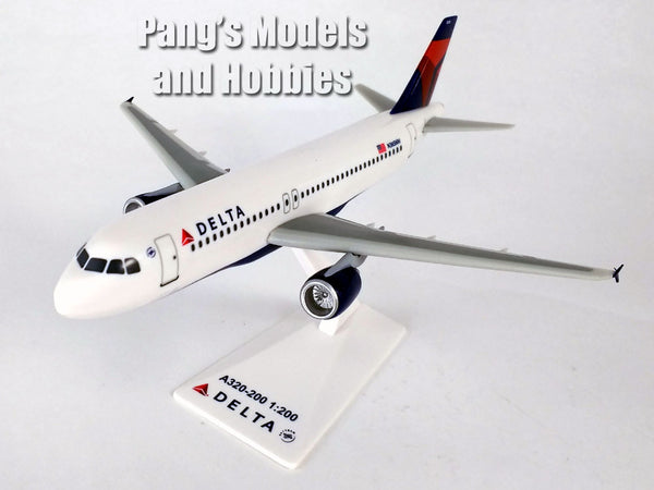 Airbus A320-200 (A320) Delta Airlines 1/200 Scale Model by Flight Mini ...