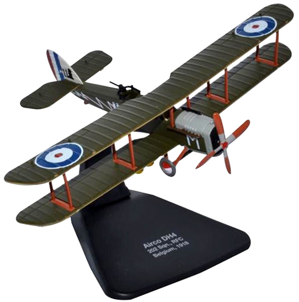 DeHavilland Airco DH4 DH.4 WWI British Day Bomber, RFC 1918 1/72 Scale ...